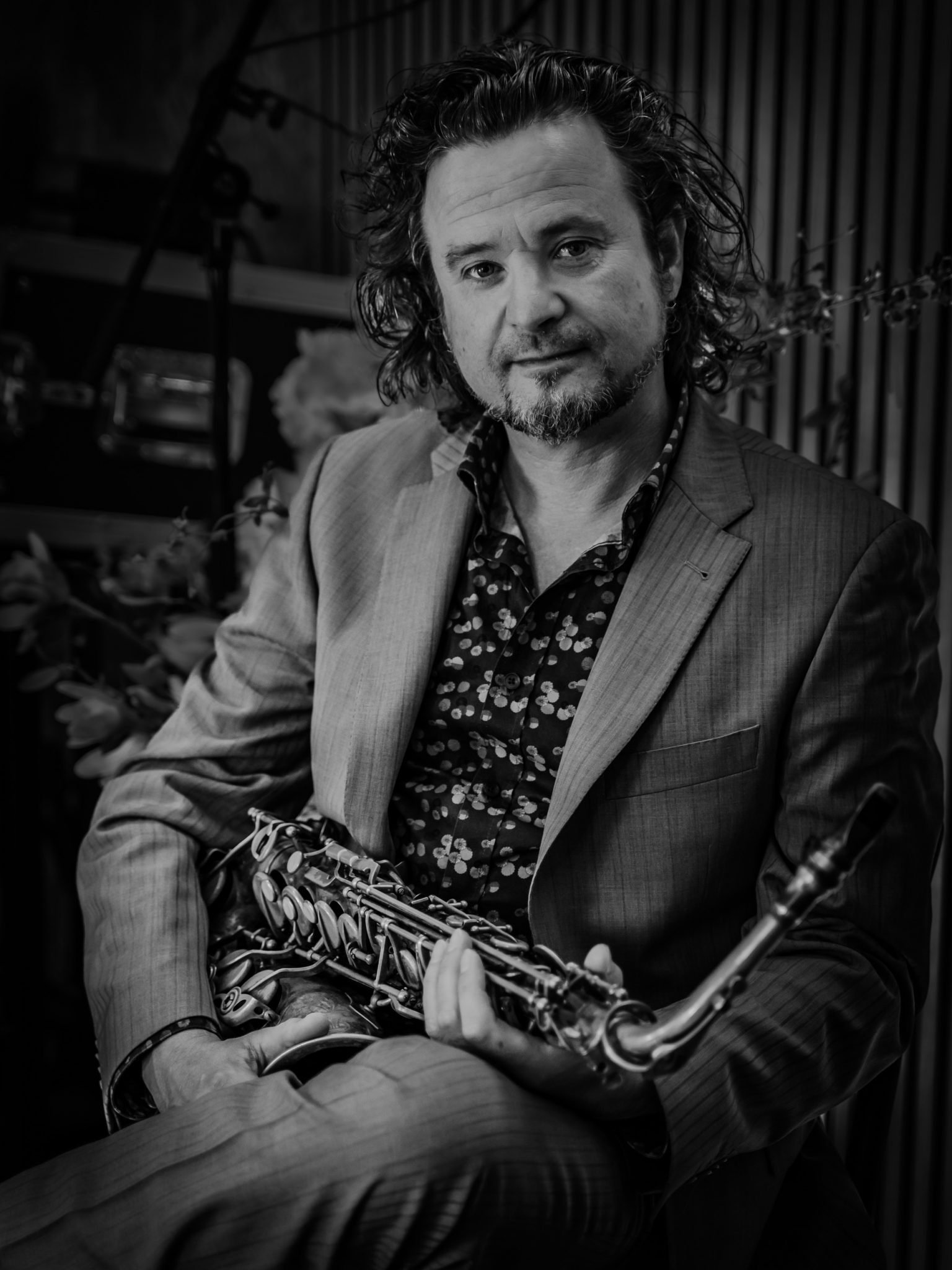 Lo van Gorp, singer, saxophonist | Lo van Gorp